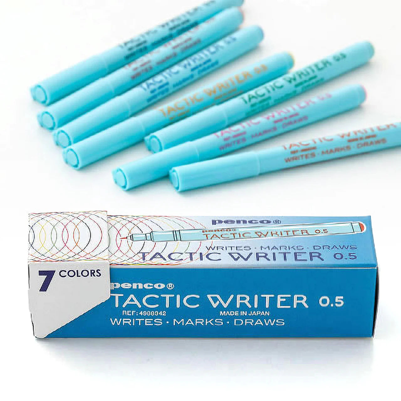 Tactic Writer Graphic Pen Set of 7 – Wander + Laze