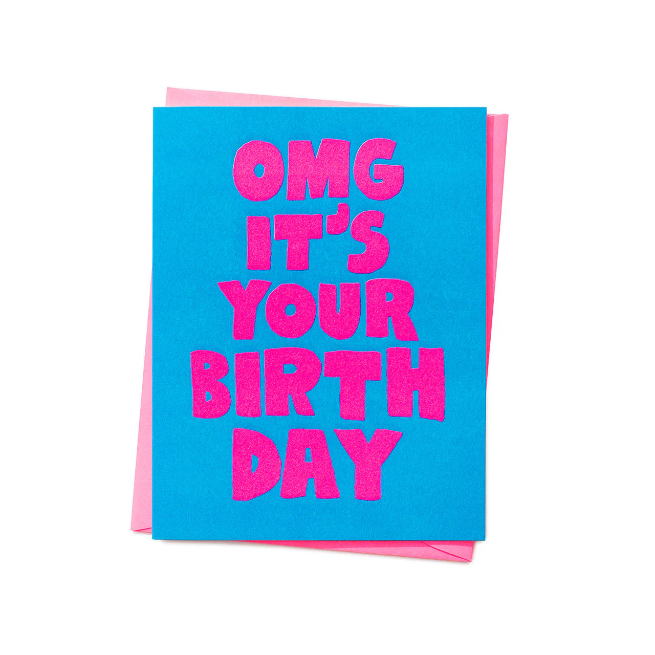 OMG Birthday Card – Wander + Laze