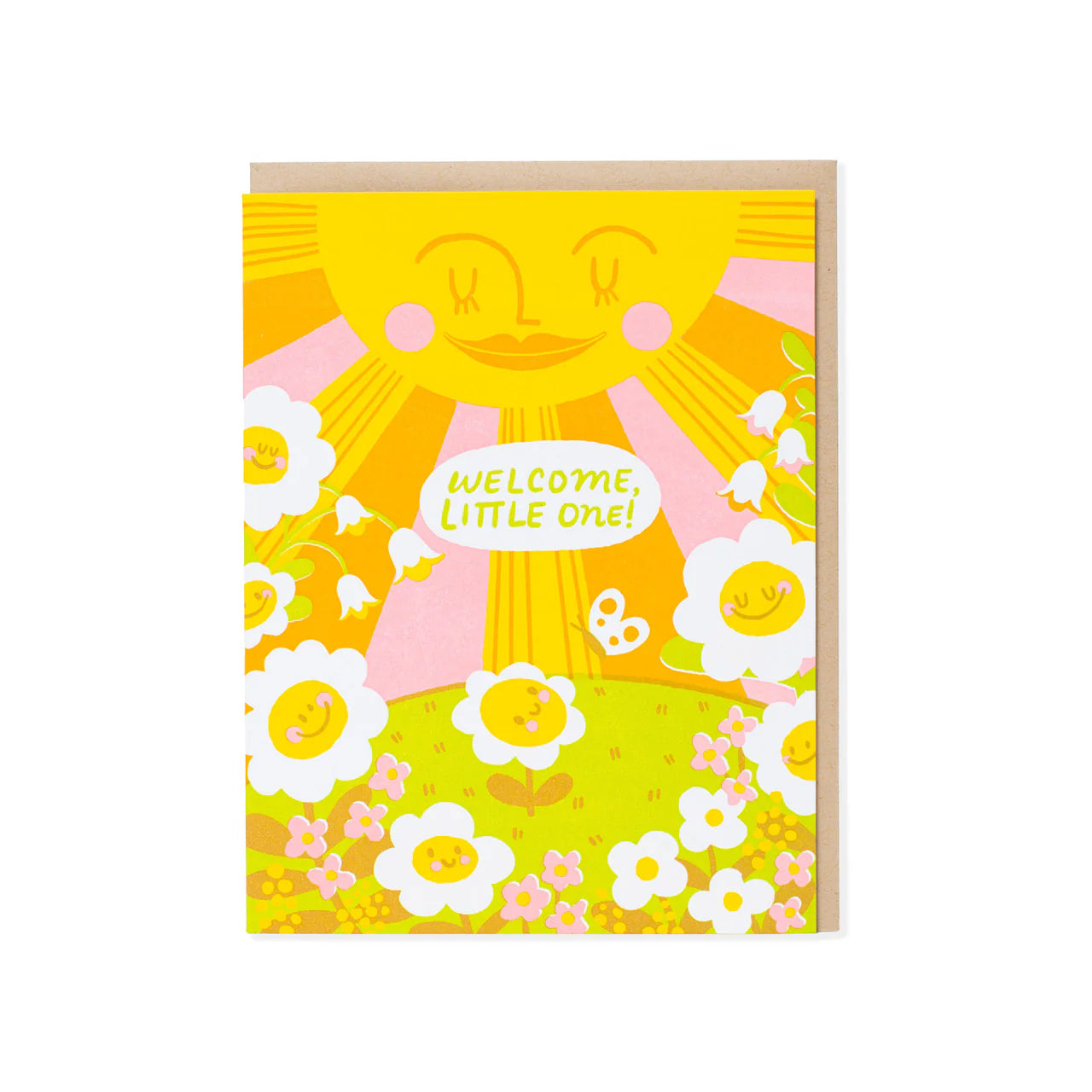 Welcome Sun Baby Card – Wander + Laze