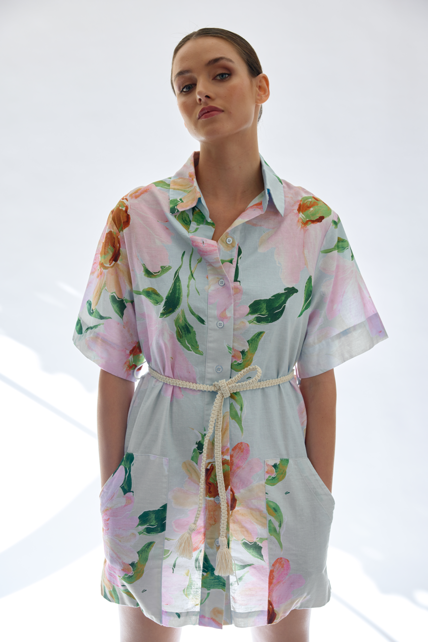 Immy Mini Dress Summer Daisy – Wander + Laze