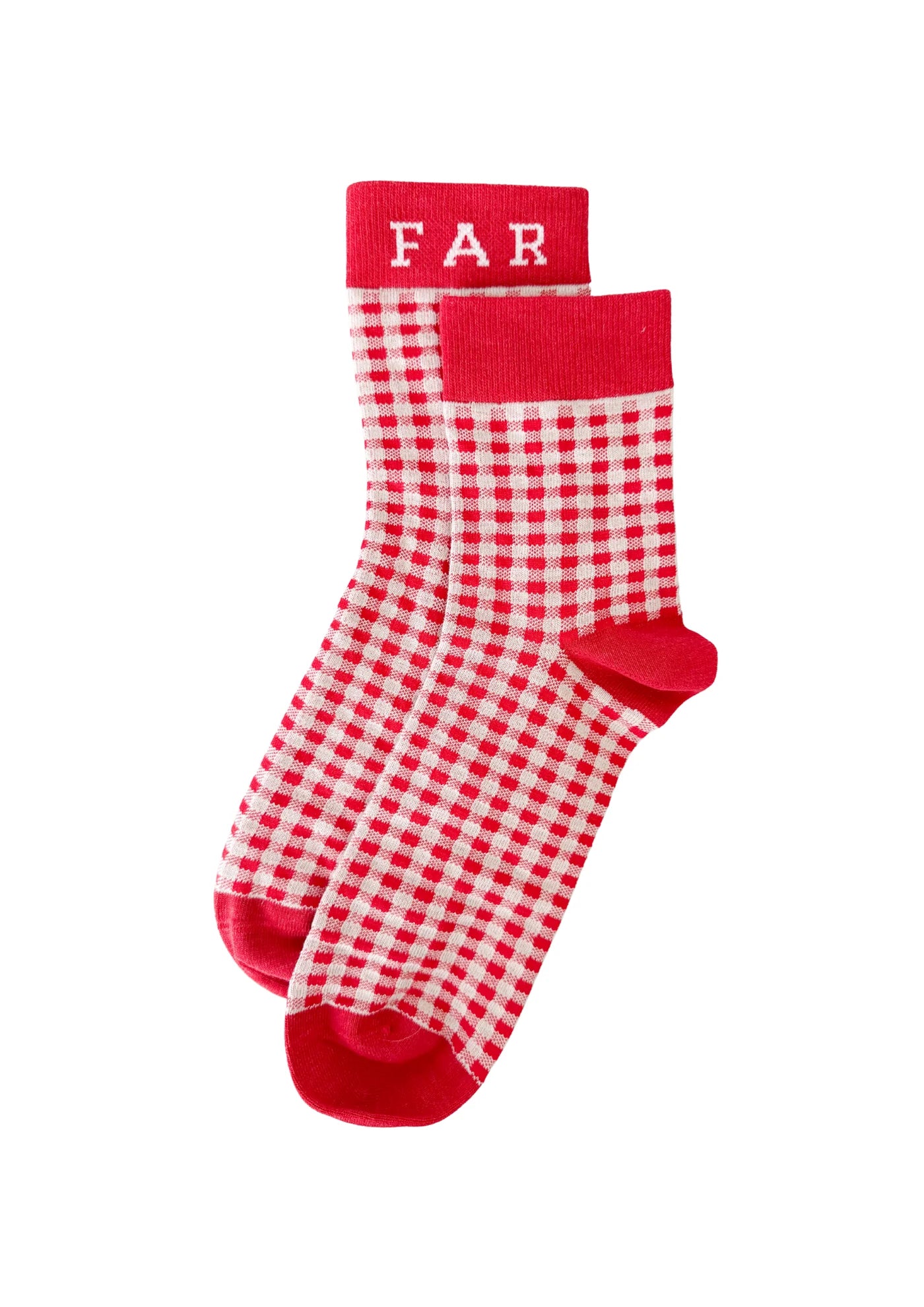 Cherry Check Socks – Wander + Laze
