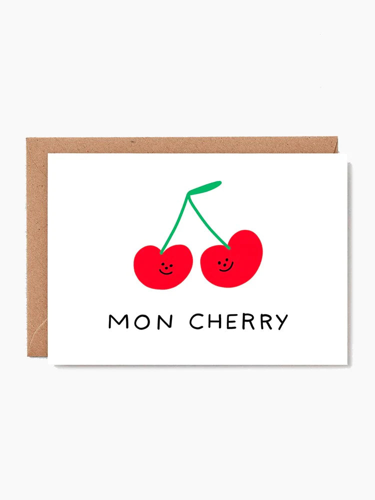Mon Cherry Card – Wander + Laze